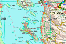 Lopar, ostrov Rab, Chorvatsko | NOVALJA